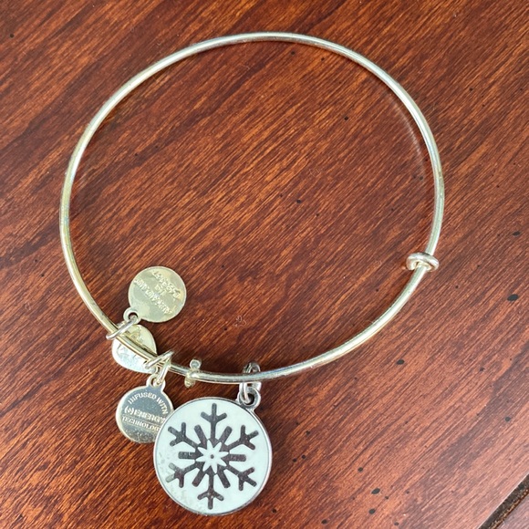 Alex and Ani | Jewelry | Snow Flake Alex And Ani Bracelet | Poshmark